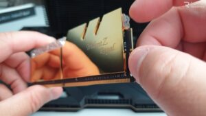 How to properly insert RAM sticks into a motherboard